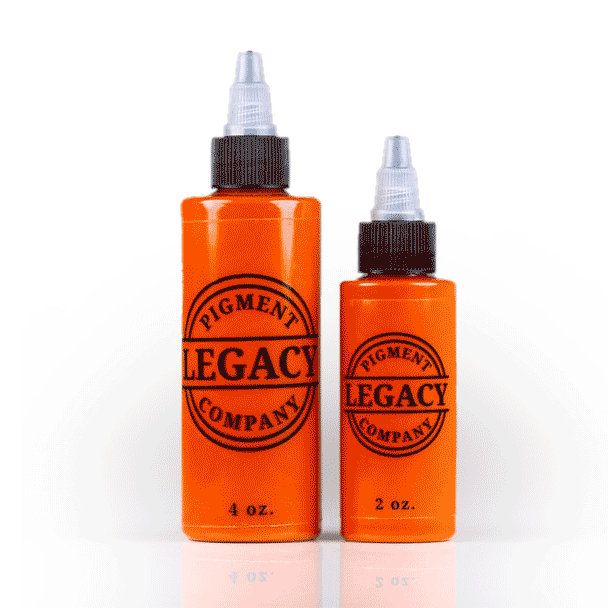 Legacy Orange Tattoo Ink - Bold & Vibrant Professional Pigment ...